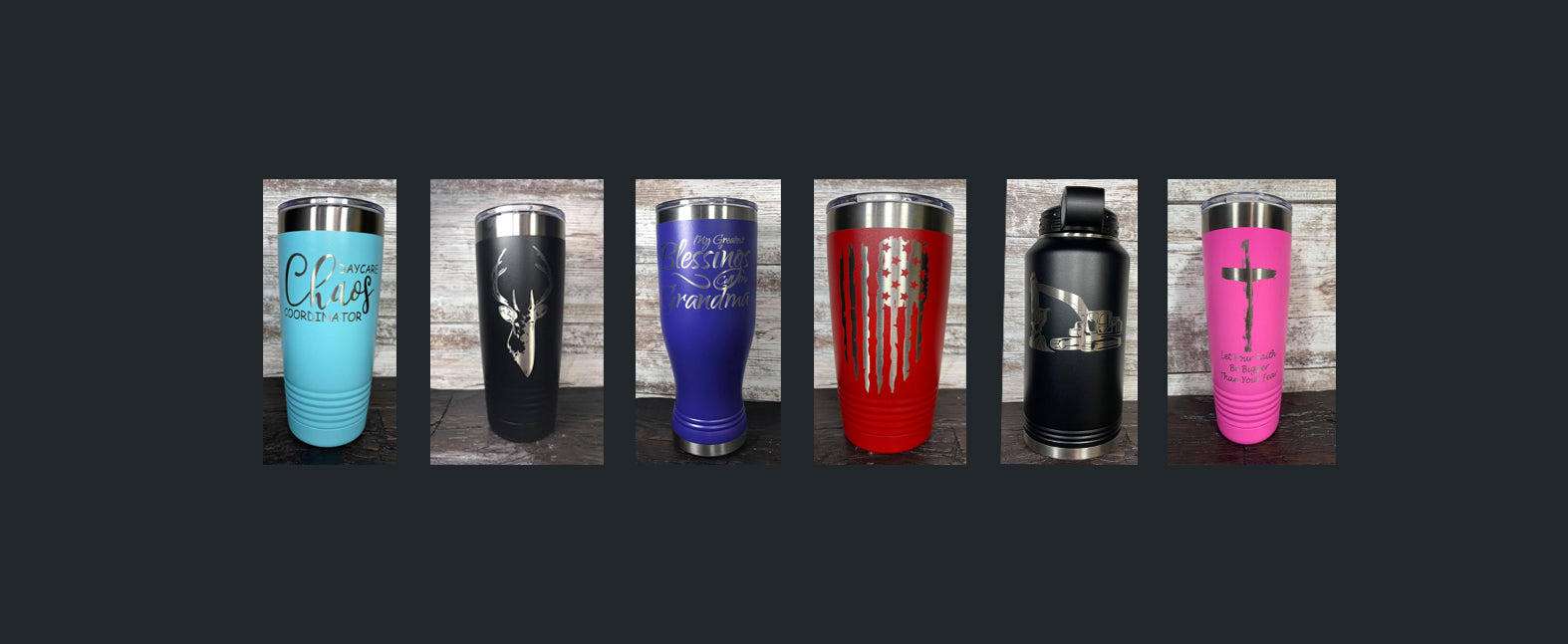 Customized Tumblers – Precision Point Laser Engraving LLC